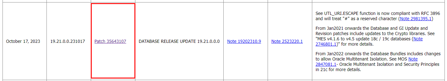 Patching An Oracle Database With Opatch Upgrade 1916 To 1921 8463